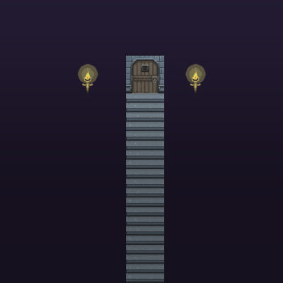 Pixel Art Forest Road - thegameassetsmine