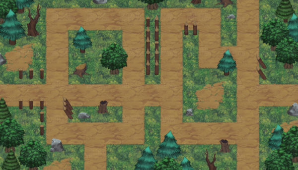 Tower Defense Terrains - thegameassetsmine