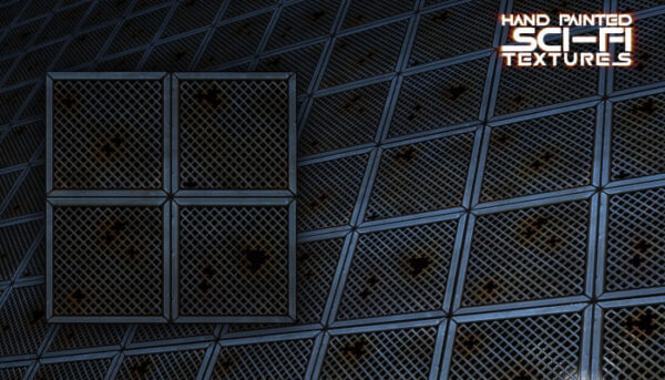 Hand Painted Sci-Fi Textures - thegameassetsmine