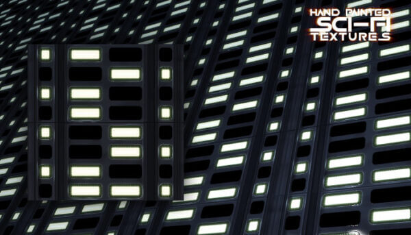 Hand Painted Sci-Fi Textures - thegameassetsmine