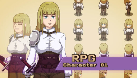 RPG Character 01 - thegameassetsmine